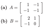 Solved 1. Determine, if possible, a diagonalizing | Chegg.com