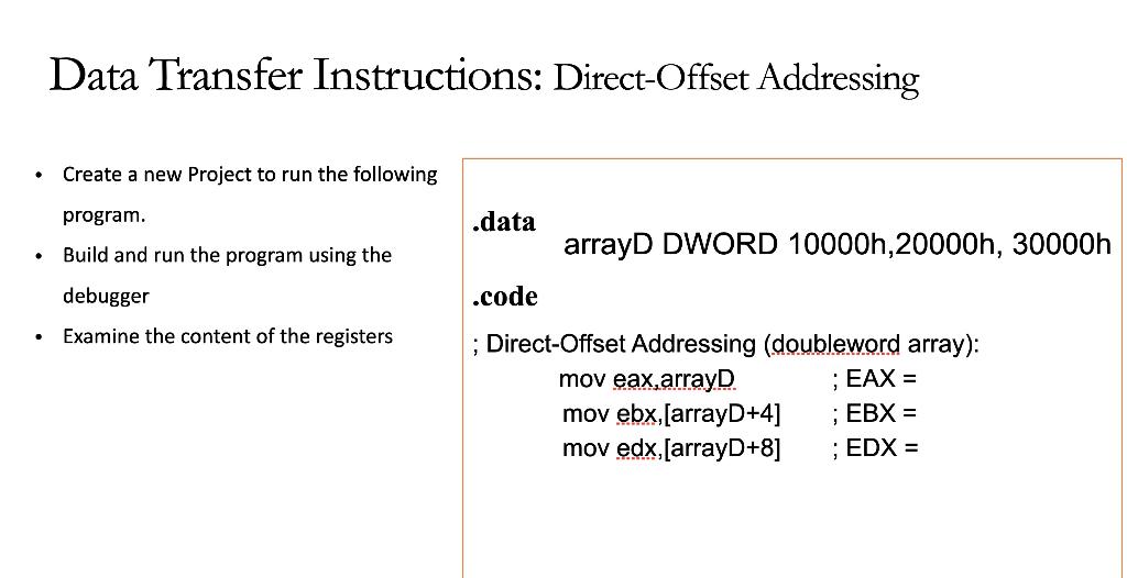 Debug through each line of your code. Execute the | Chegg.com