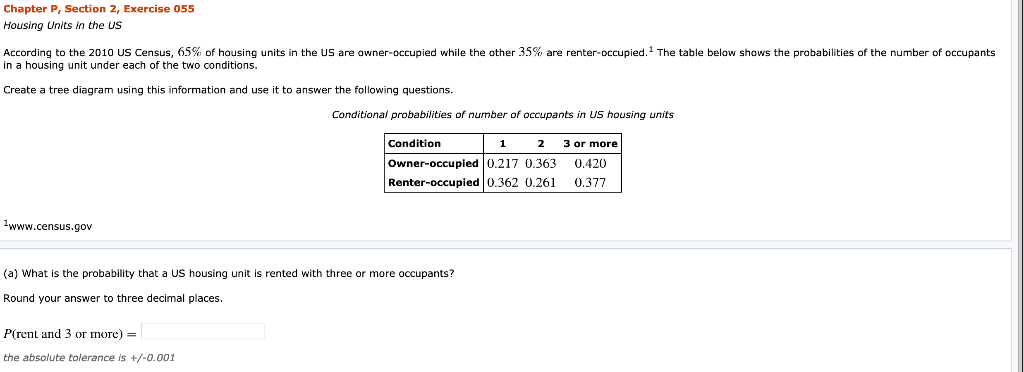 Solved Chapter P, Section 2, Exercise 055 Housing Units in | Chegg.com