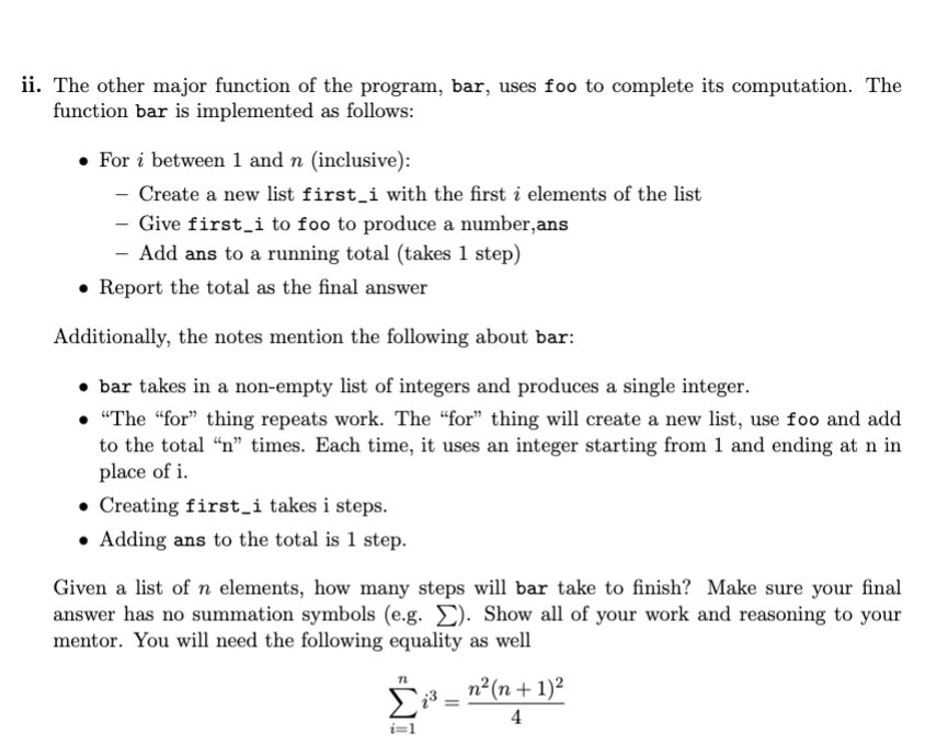 Solved Problem 2 (13 pts): Algorithms and Series At your | Chegg.com