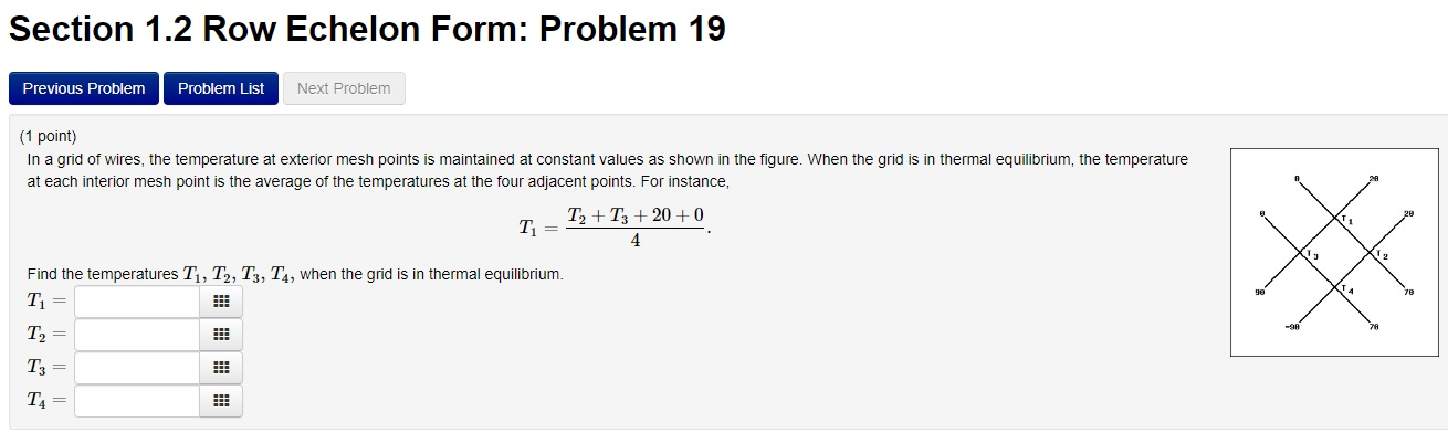Solved Section 1.2 Row Echelon Form: Problem 19 Previous | Chegg.com