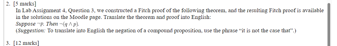 Solved In Lab Assignment 4, Question 3, we constructed a | Chegg.com