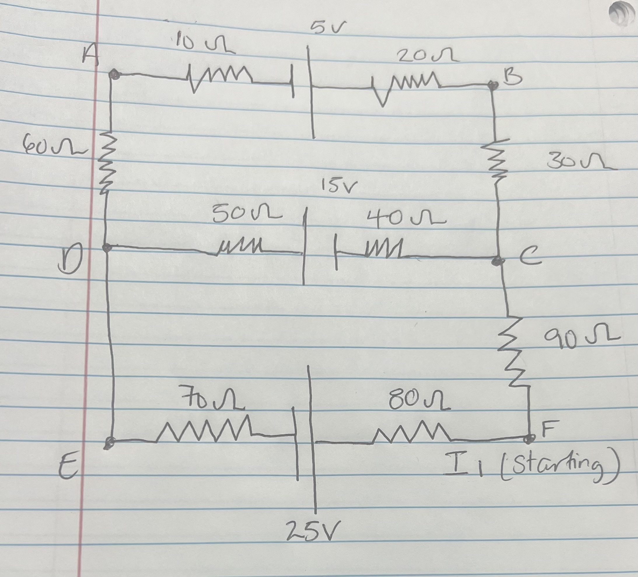 Solved Clearly sketch the direction of I2 and I3, after | Chegg.com