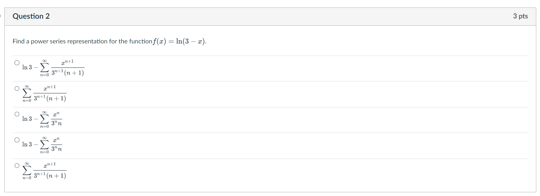 Solved Find a power series representation for the function | Chegg.com