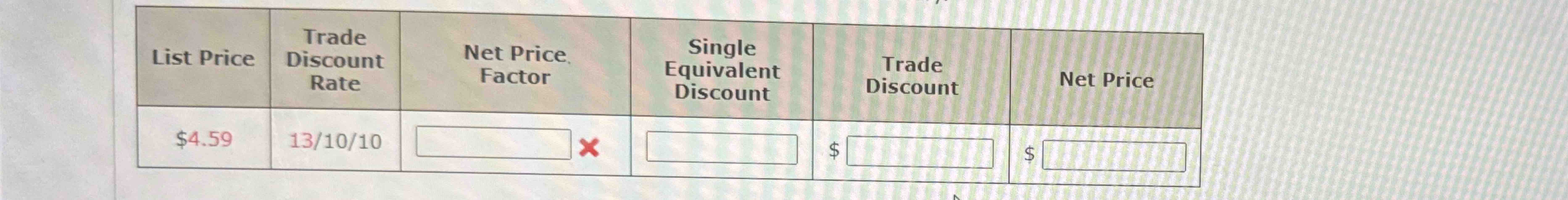Solved \table[[List | Chegg.com
