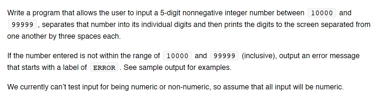 Solved Write a program that allows the user to input a | Chegg.com