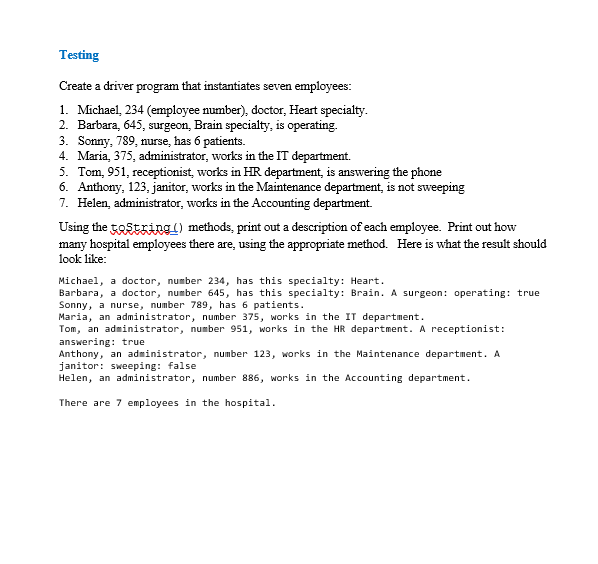 So, given these requirements, we decide to implement | Chegg.com