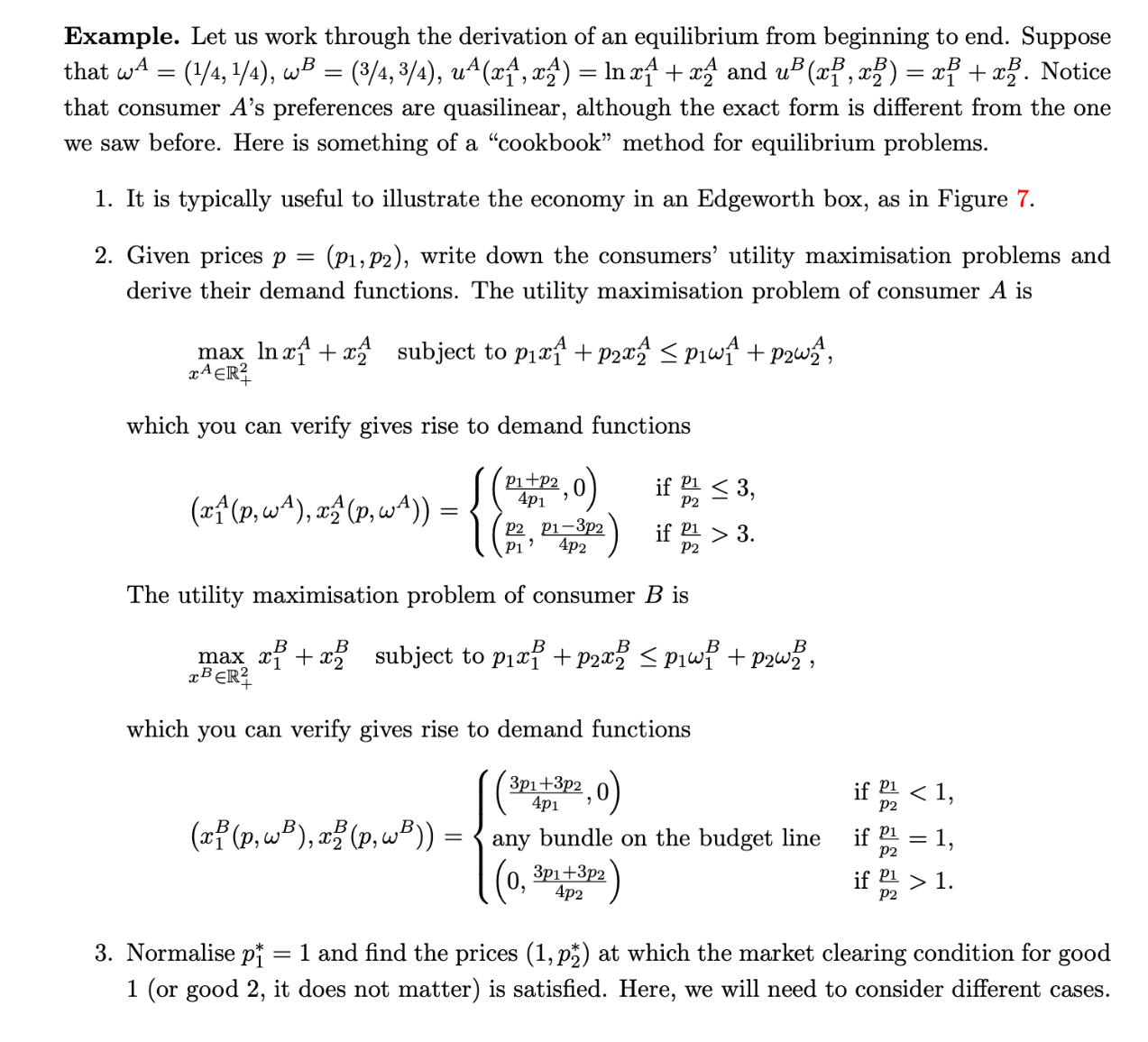 Solved Example. Let us work through the derivation of an | Chegg.com