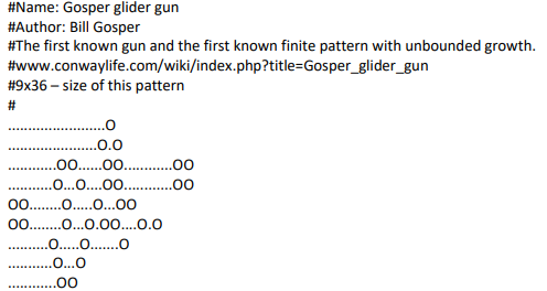 Write a program that implements the Game of Life | Chegg.com