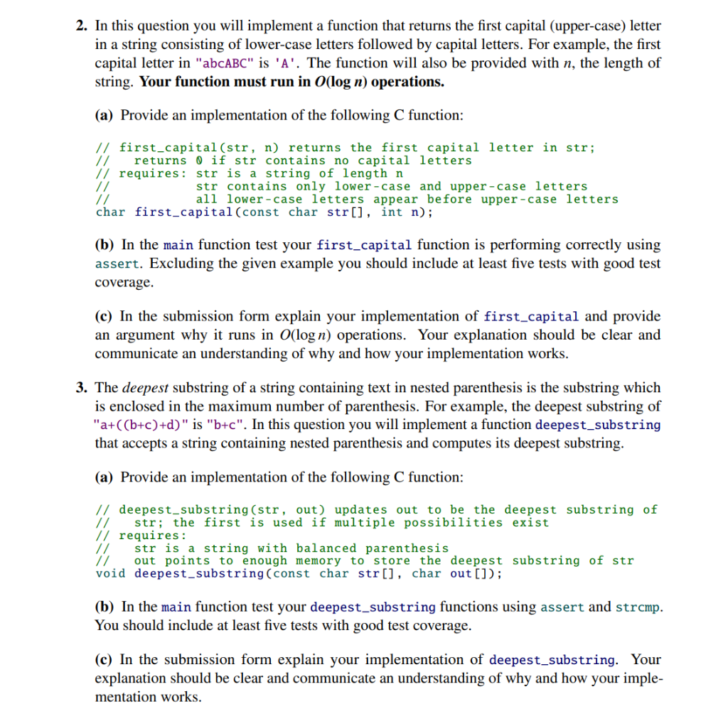 Solved 2 In This Question You Will Implement A Function 6601
