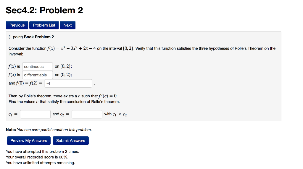 Solved Sec4 2 Problem 5 Previous Problem Listnext 1 Point