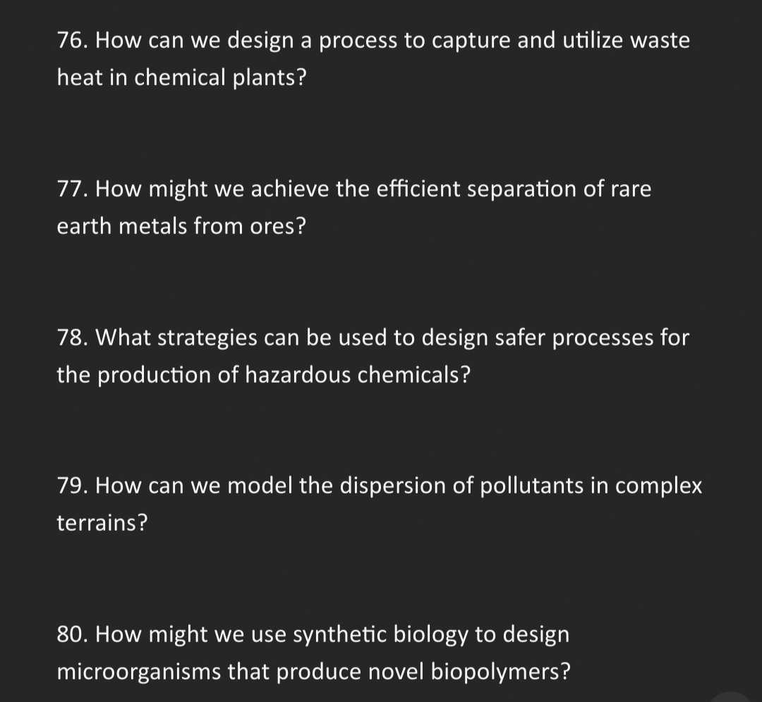 Solved 76. How can we design a process to capture and | Chegg.com