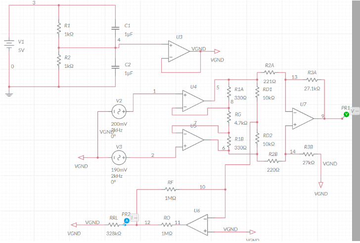 Solved I Need this circuit built in tinker CAD. The first | Chegg.com