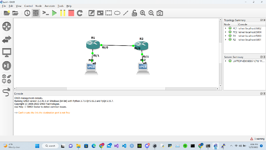 Solved My topology is as follows. I need to calculate the | Chegg.com