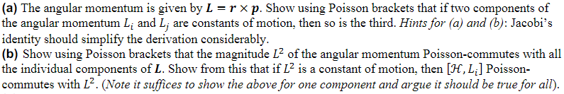 Solved A The Angular Momentum Is Given By Lrxp Show 