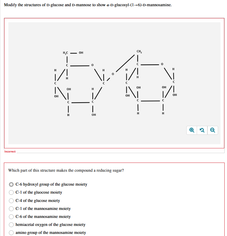 Solved Modify the structures of D-glucose and D-mannose to | Chegg.com