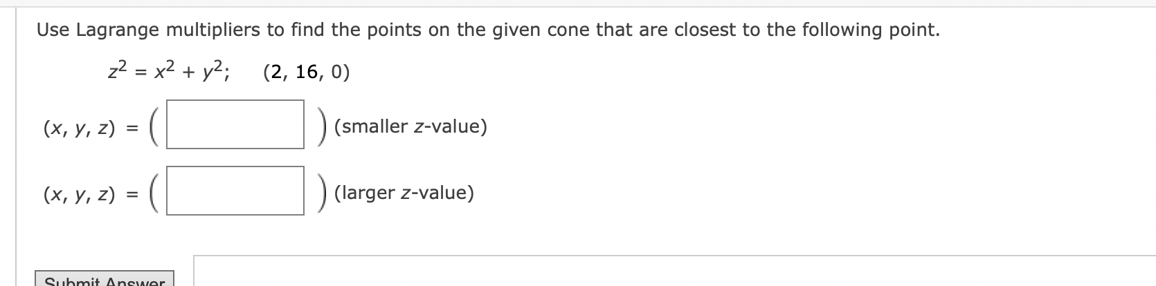 Solved Use Lagrange multipliers to find the points on the | Chegg.com