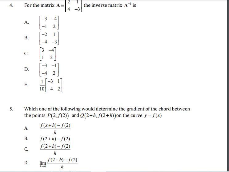 Solved 1. The largest possible domain for the function with | Chegg.com
