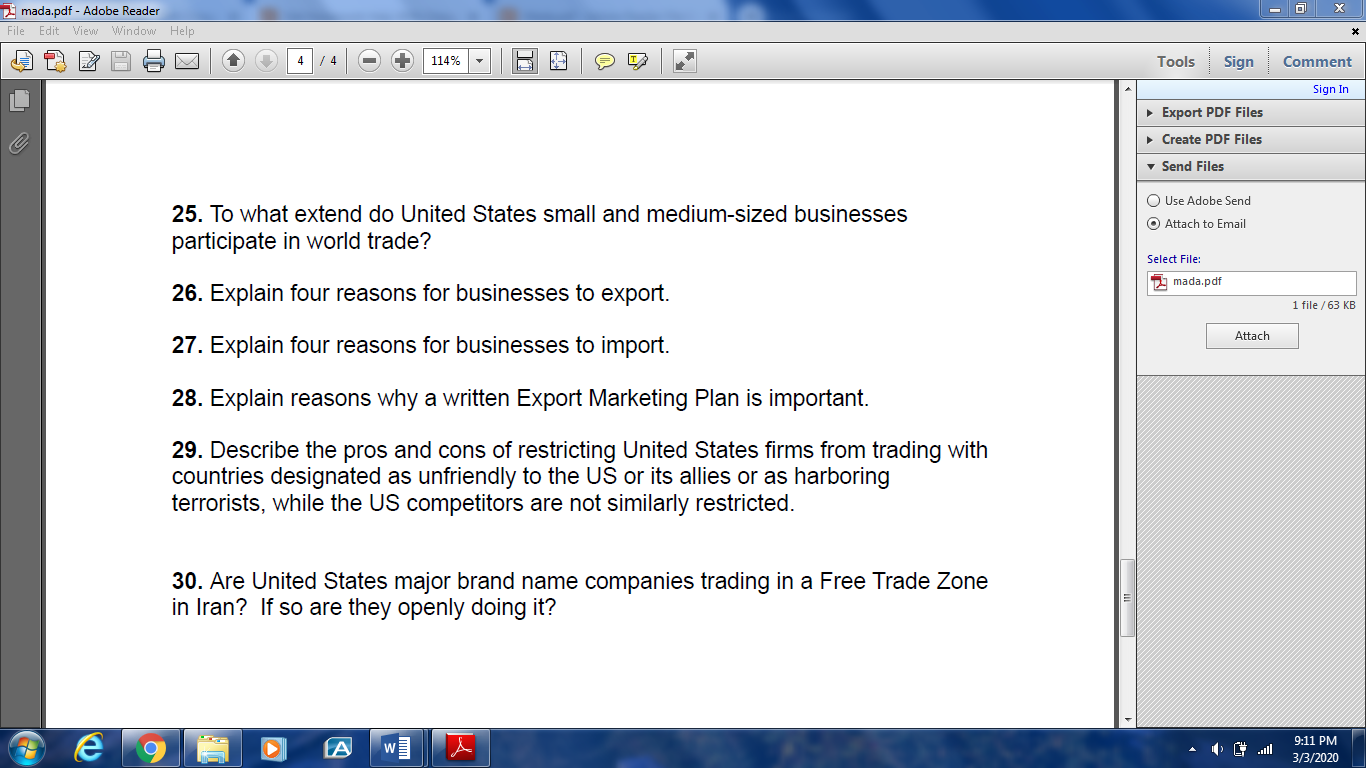 Solved mada.pdf - Adobe Reader File Edit View Window Help 2 | Chegg.com