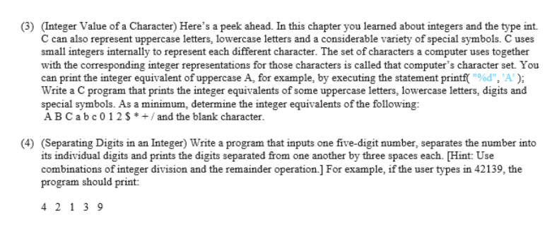 Solved I need help creating a program in these problems | Chegg.com