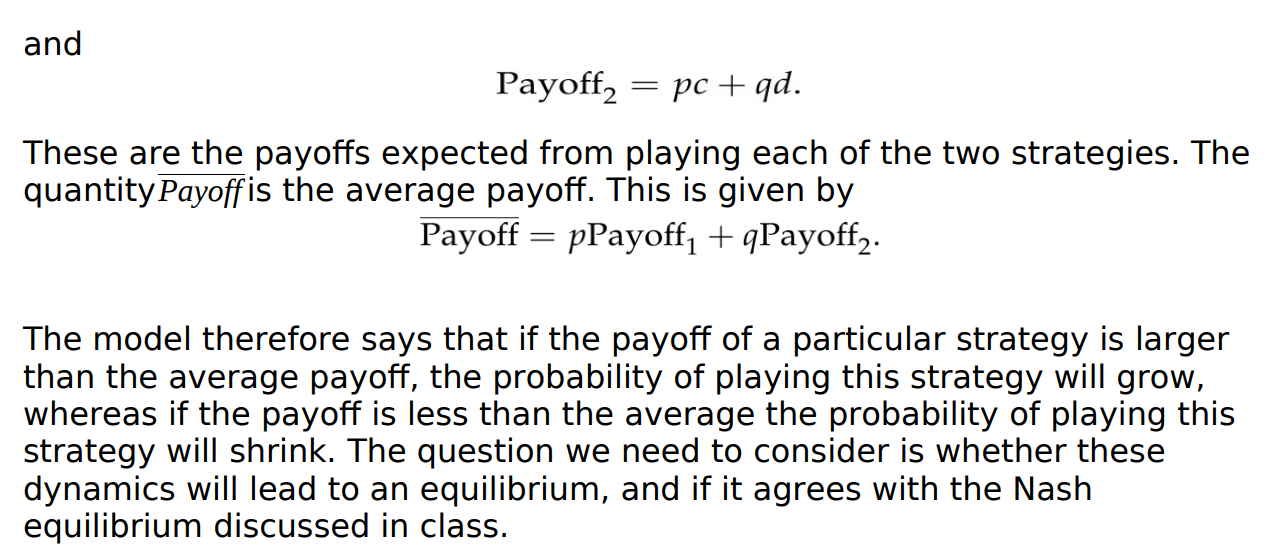 Write a python program to solve the replicator | Chegg.com