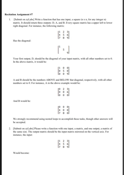 Solved 1. Submit on zyLabs] Write a function that has one | Chegg.com