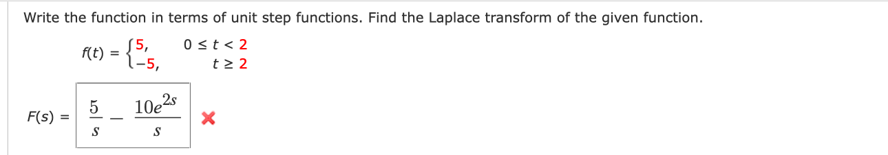 Solved Write the function in terms of unit step functions. | Chegg.com