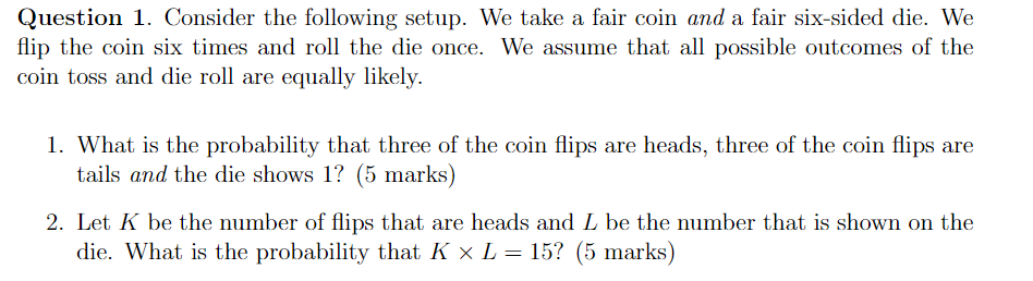 Solved Question 1. Consider the following setup. We take a | Chegg.com