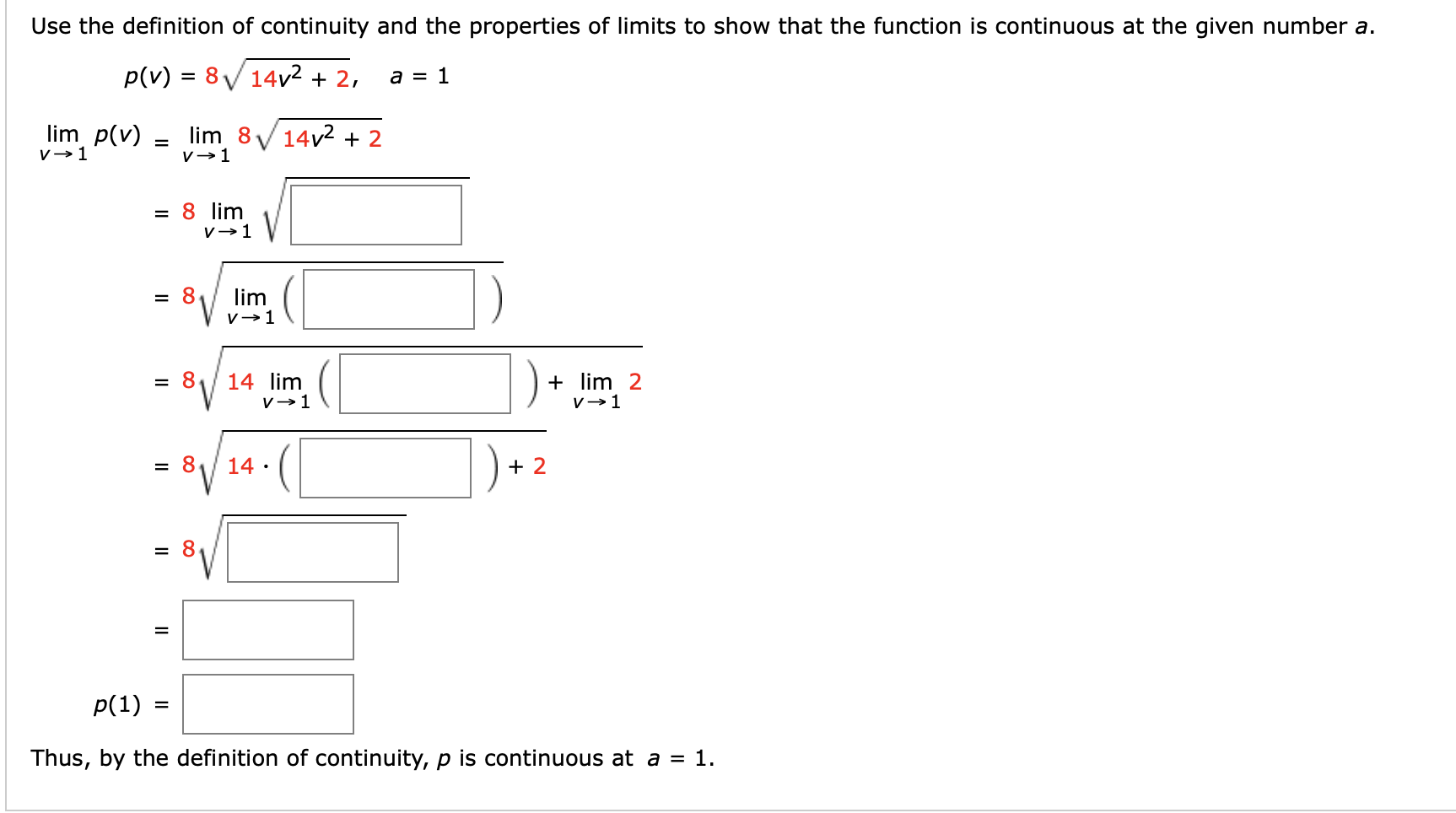Solved Use The Definition Of Continuity And The Properties