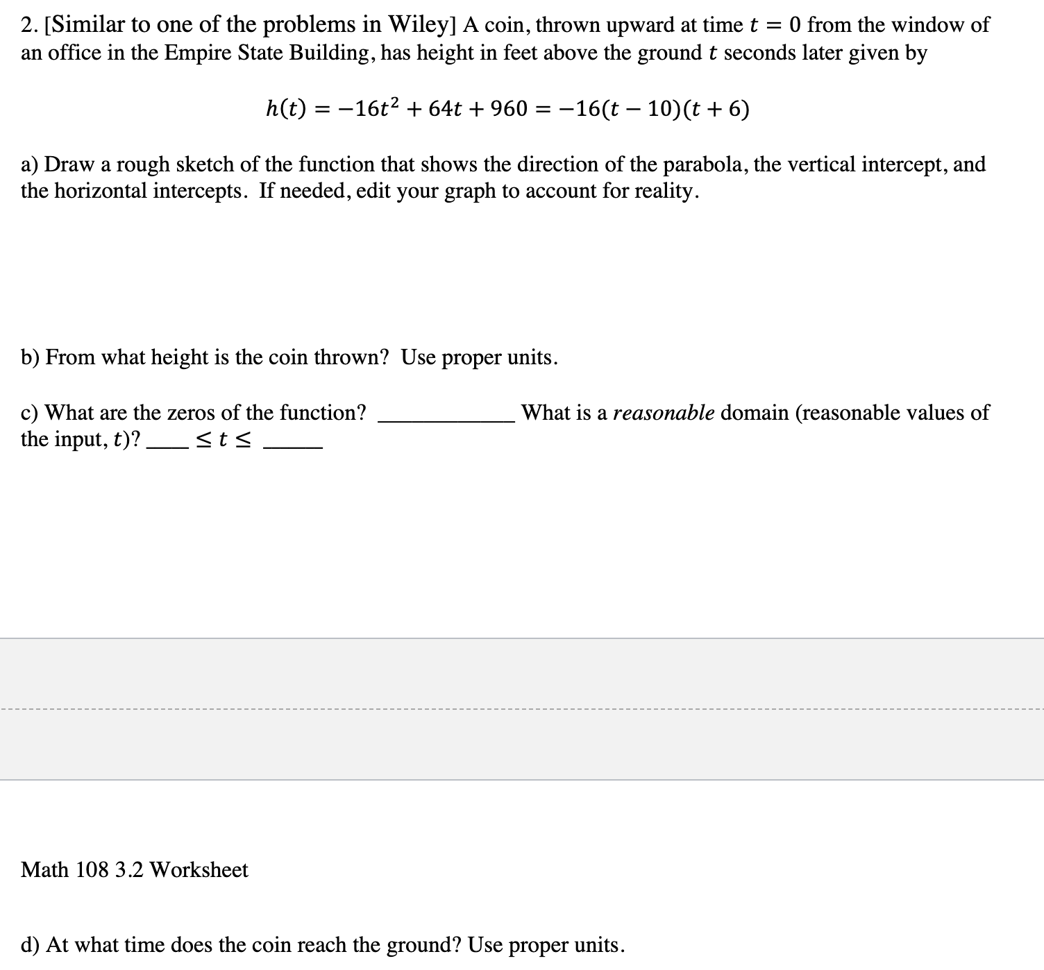 Solved 2. [Similar to one of the problems in Wiley] A coin, | Chegg.com