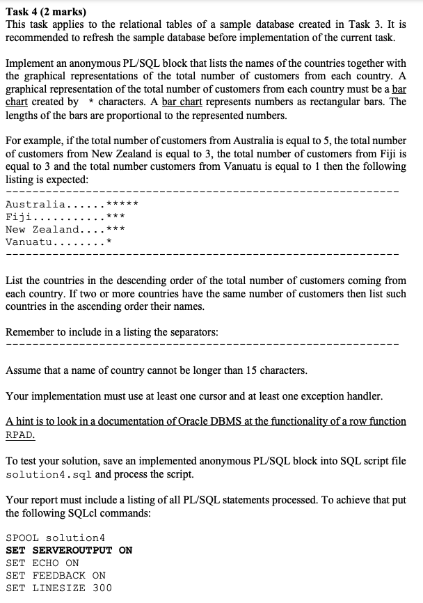Solved Task 1 (3 marks) Normalization of relational schemas | Chegg.com
