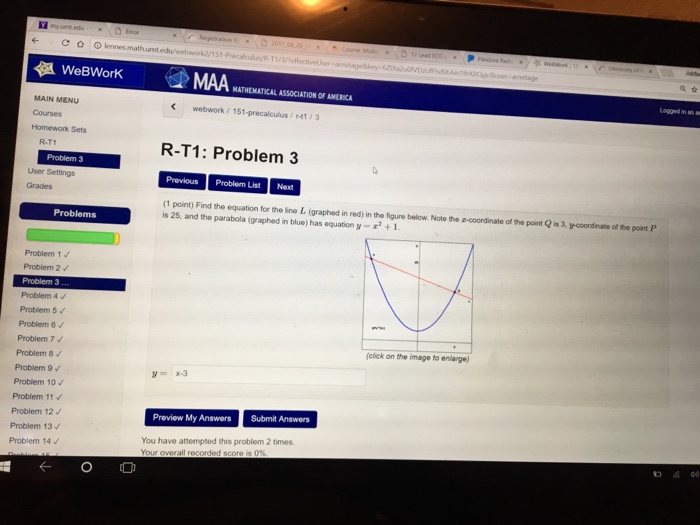 Solved WeBWorK 1) MAA MATHEMATICAL ASSOCIATION OF AMERICA | Chegg.com Solved WeBWorK 1) MAA MATHEMATICAL ASSOCIATION OF AMERICA | Chegg.com