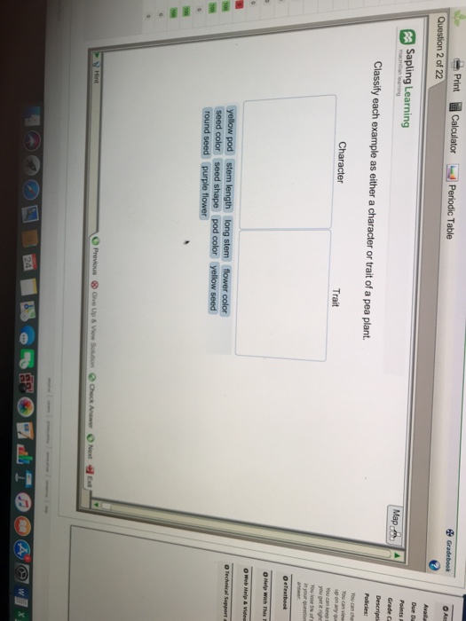 Solved SapAing Learning Classify each example as either a | Chegg.com