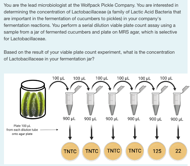 Solved You are the lead microbiologist at the Wolfpack | Chegg.com