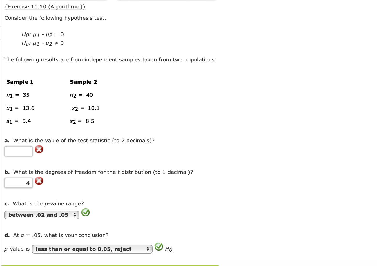 Solved {Exercise 10.10 (Algorithmic)} Consider the following | Chegg.com