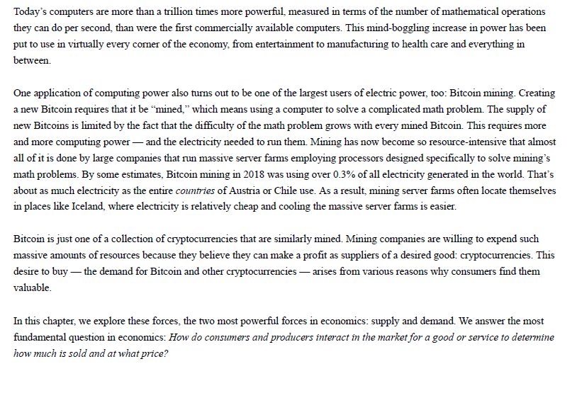 Solved 7. Bitcoin and other cryptocurencies are demanded by | Chegg.com