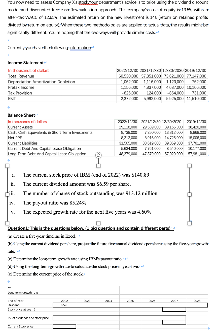 Solved Please complete the excel sheet at the bottom, thank | Chegg.com Solved Please complete the excel sheet at the bottom, thank | Chegg.com