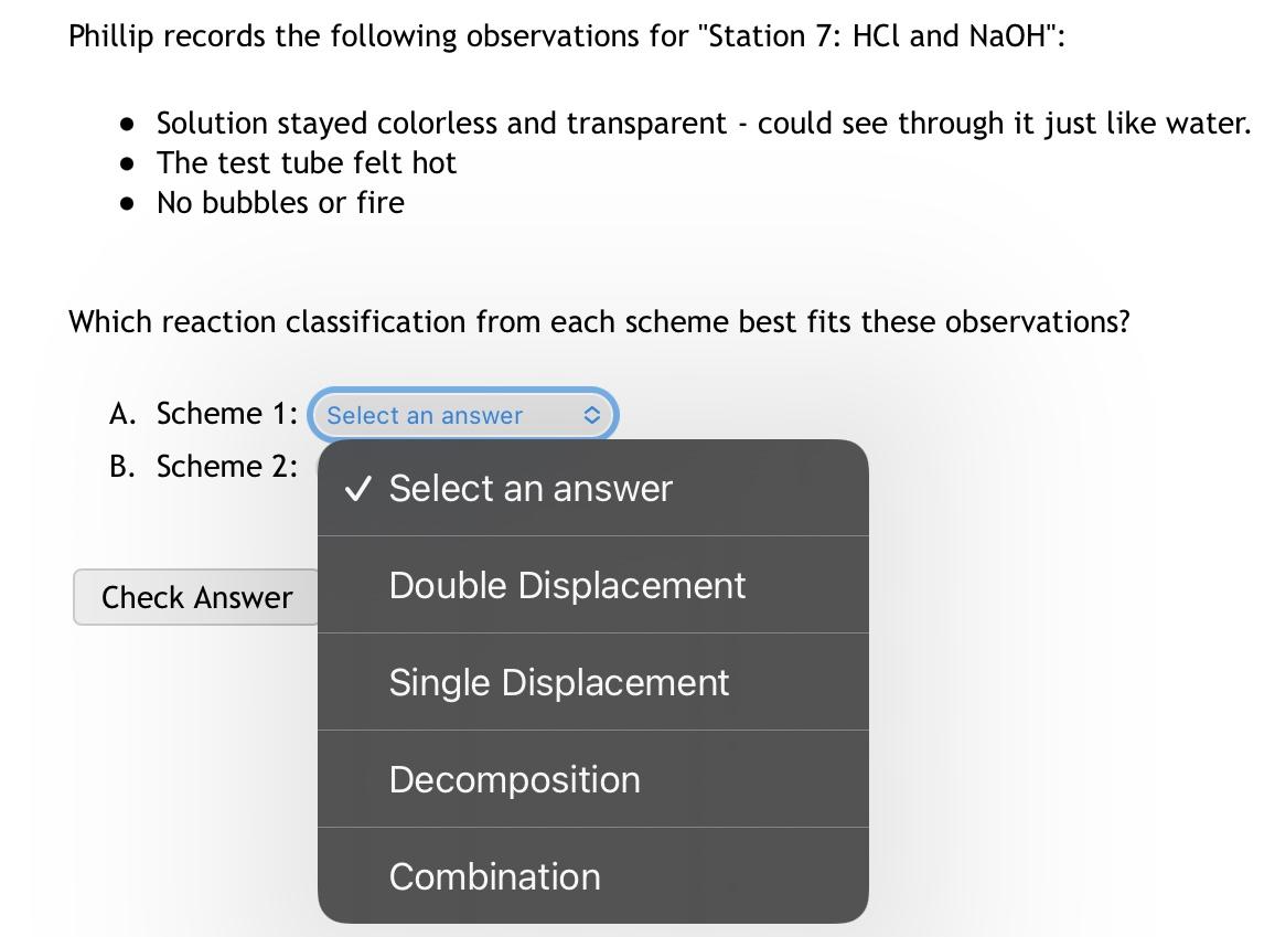 Solved Phillip records the following observations for | Chegg.com