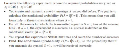 Consider the following experiment, where the required | Chegg.com