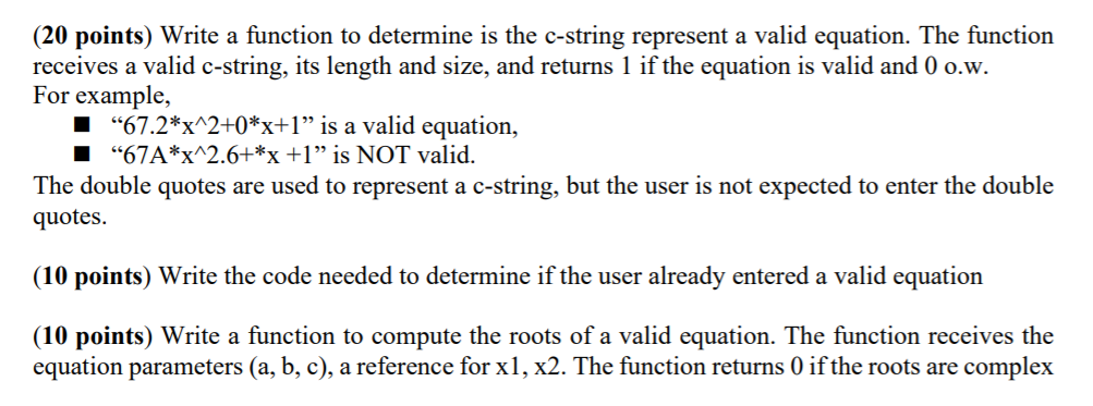 Solved Program #2 Use the description in homework 2, to | Chegg.com