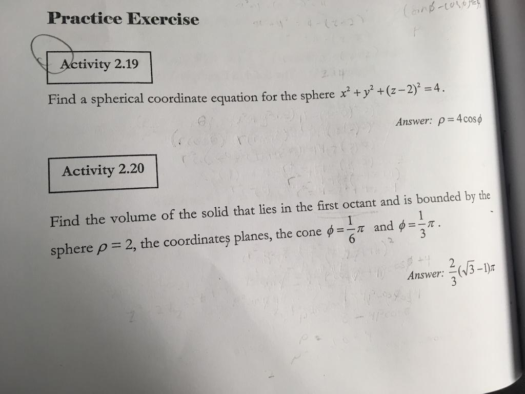 Solved Practice Exercise (anb-tos Activity 2.19 Find a | Chegg.com