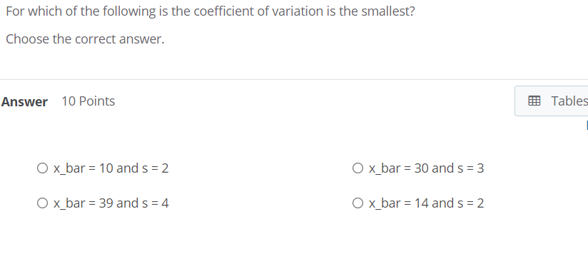 Solved For which of the following is the coefficient of | Chegg.com