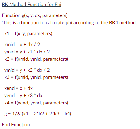 PYTHON PROGRAM! Use the 4th order classical | Chegg.com