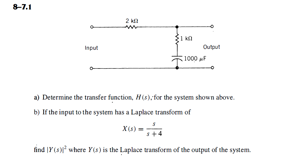 Solved Probabilistic Methods of Signal and System | Chegg.com