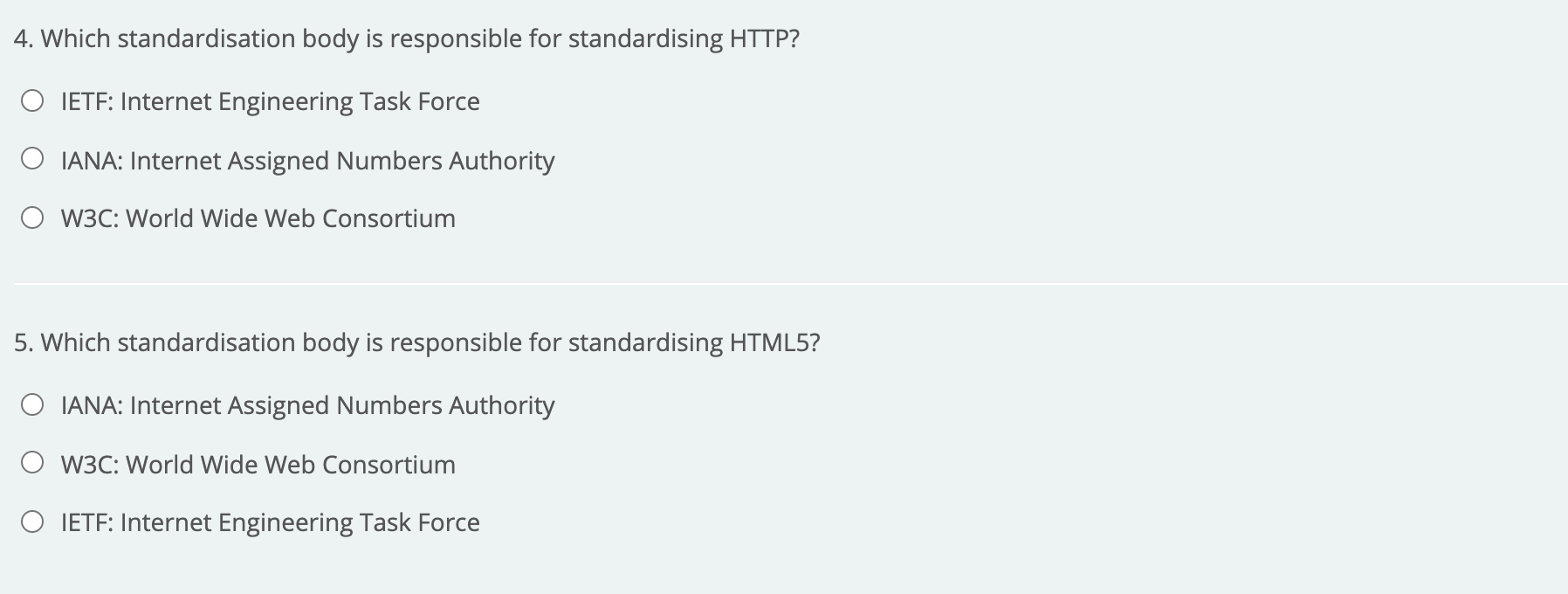 Solved True or false? 1. HTTP is a stateless protocol. O no | Chegg.com Solved True or false? 1. HTTP is a stateless protocol. O no | Chegg.com