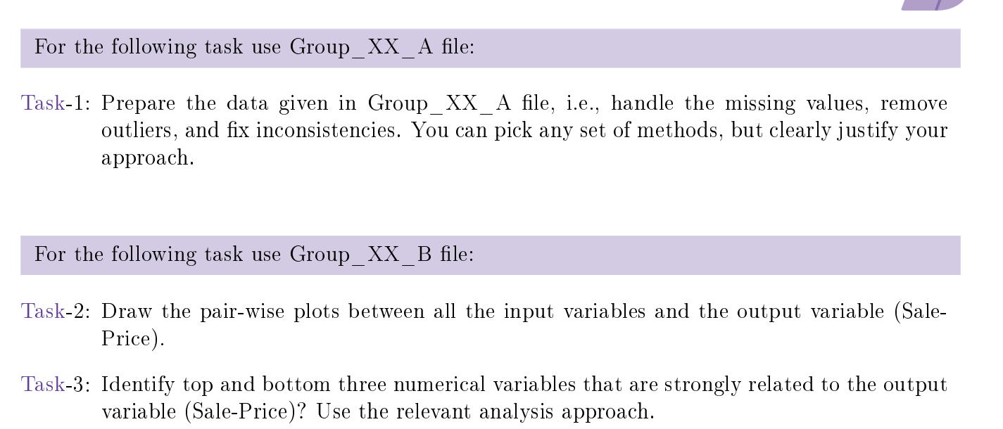 Just assume you have these files and write the codes | Chegg.com