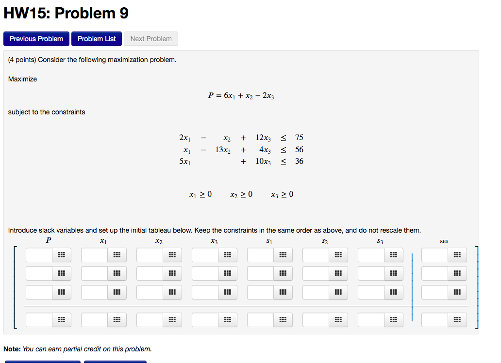 Solved HW15: Problem 9 Previous Problem Problem List Next | Chegg.com