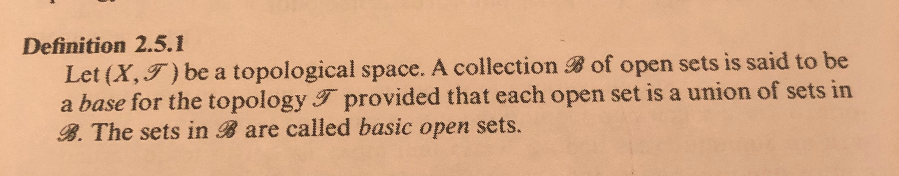Solved 4. Show that = {{x:xeR) is a base for a topology on | Chegg.com