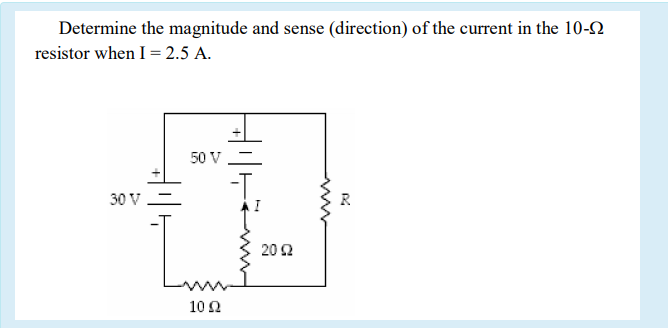 Solved Determine The Magnitude And Sense Direction ﻿of The