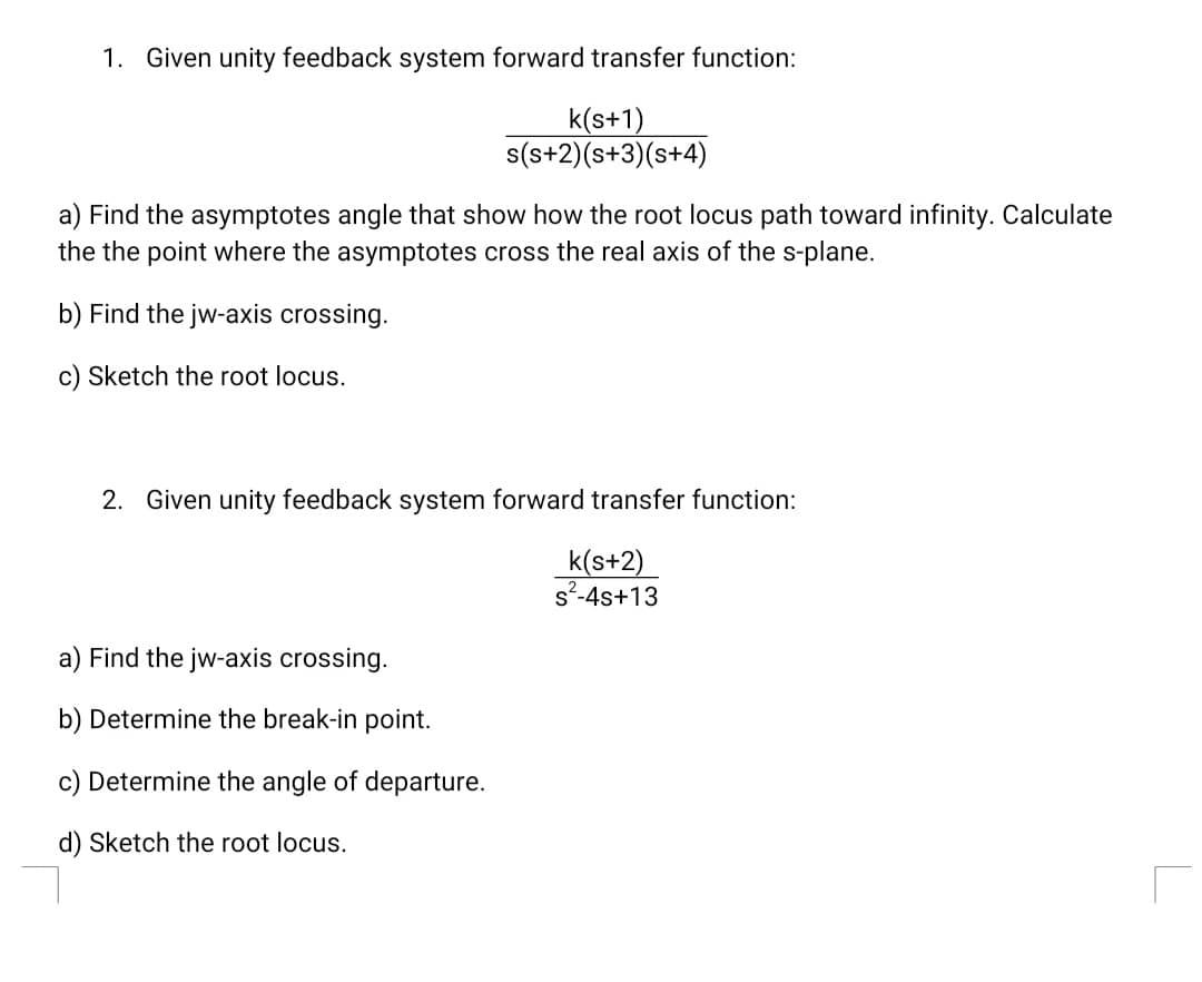 Solved Steps: 1. Determine finite poles and zeros. The | Chegg.com Solved Steps: 1. Determine finite poles and zeros. The | Chegg.com